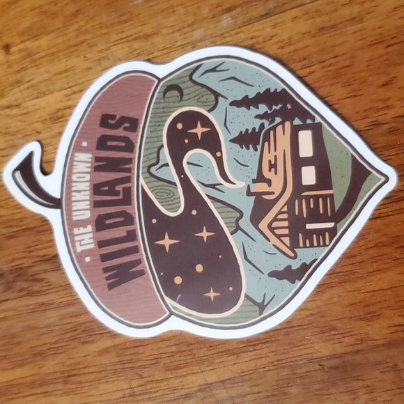Other | The Unknown Wildlands Sticker | Poshmark